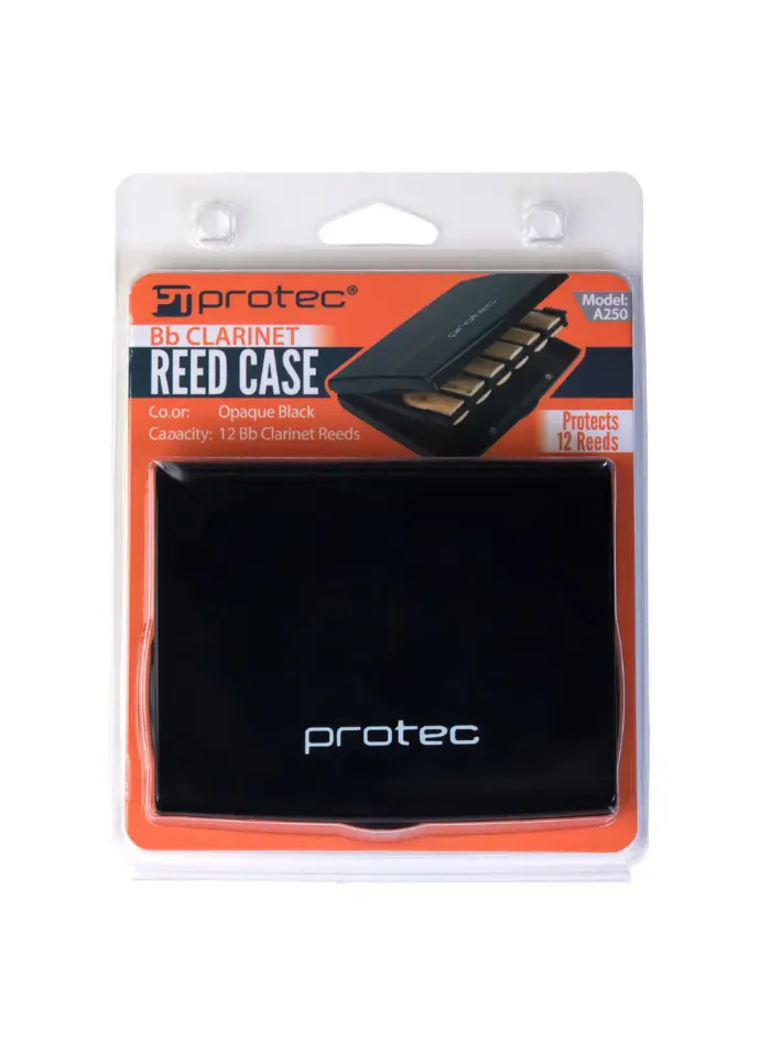 Protech Clarinet Reed Case - 12 Reeds - A250 | The Music Place